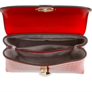 Bags | Nwt Kate Spade Romy Small Crocodileembossed Patent Leather ...